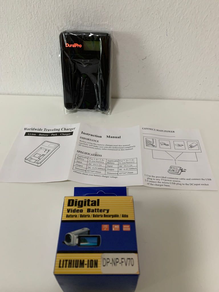 DURAPRO Lithium Ion Battery Pack with Charger, Everything Else on Carousell