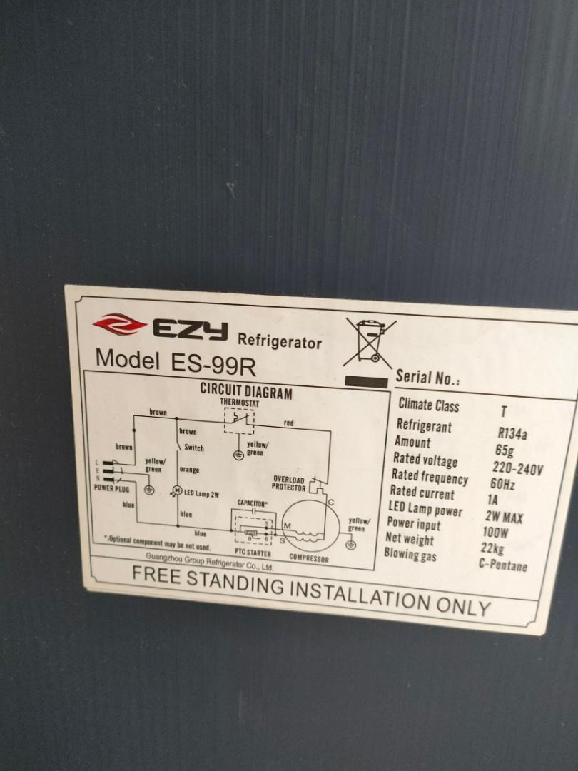 EZY PERSONAL REF for sale @3500, TV & Home Appliances, Kitchen ...