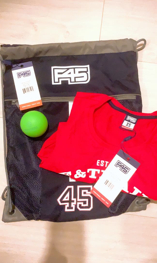 F45 Exercise Merchandise Set, Women's Fashion, Activewear on Carousell