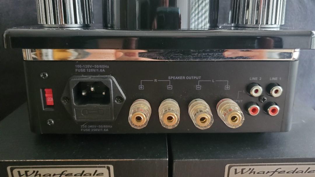 Fatman Wi Tube Integrated Amplifier with Wharfedale Diamond 9.0 ...