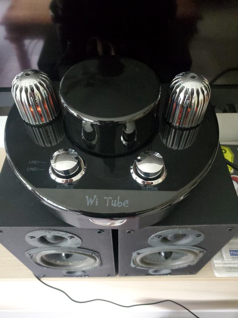 Fatman Wi Tube Integrated Amplifier with Wharfedale Diamond 9.0 ...