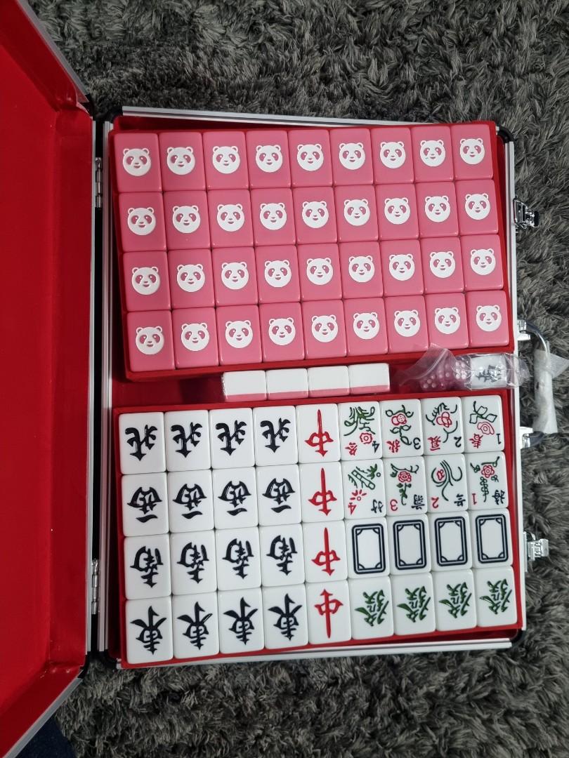 Foodpanda Mahjong Tiles set, Hobbies & Toys, Toys & Games on Carousell