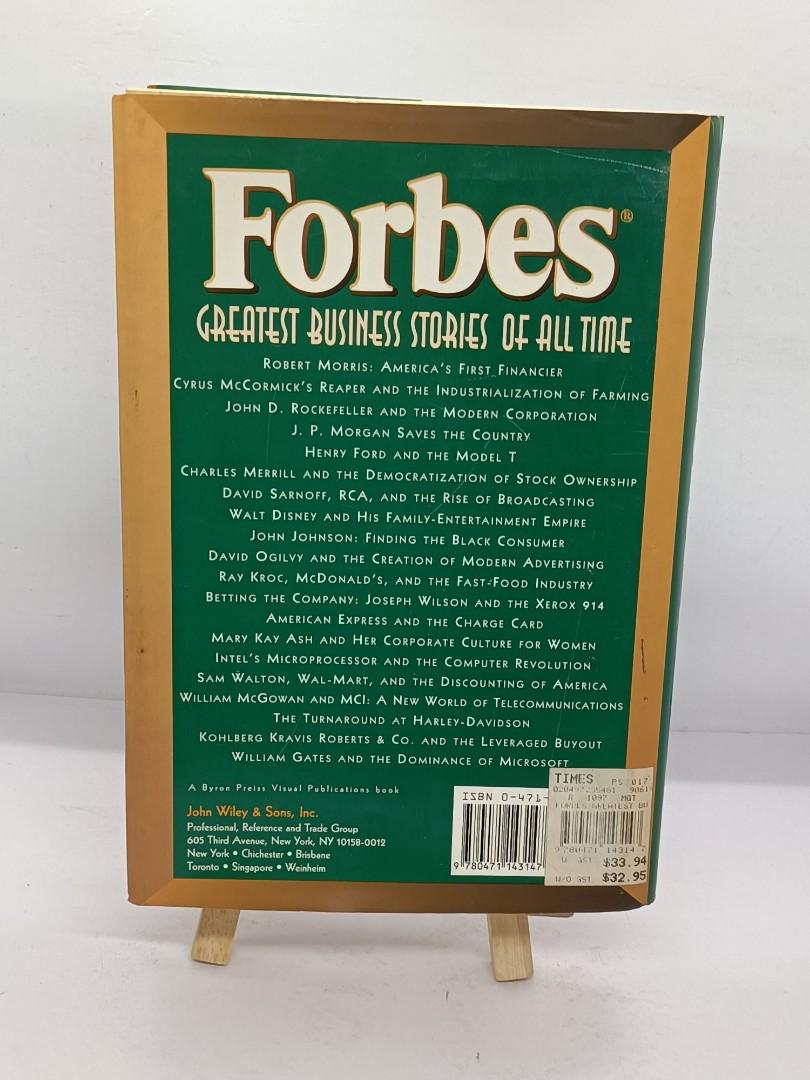 Forbes Greatest Business stories of all time, Hobbies & Toys, Books ...