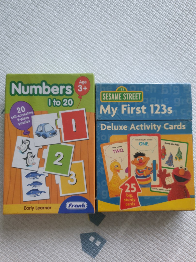 Frank Numbers 1 to 20 Puzzle & My First 123s Activity Cards, Babies ...