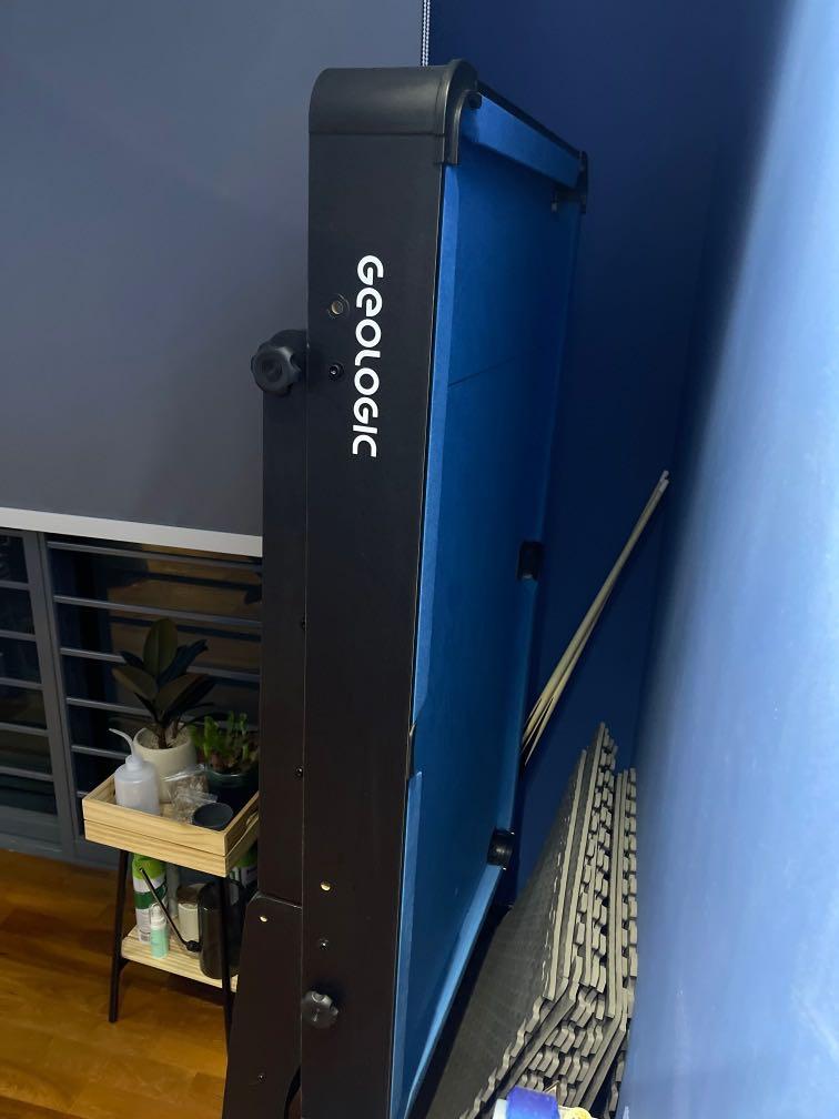 Geologic foldable pool table ( as good as new ), Furniture & Home ...