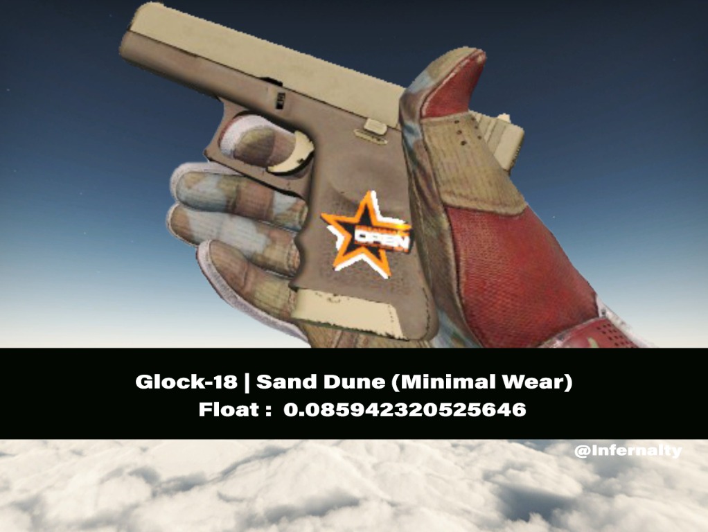 Glock-18 Sand Dune MW CSGO SKINS KNIVES, Video Gaming, Gaming ...