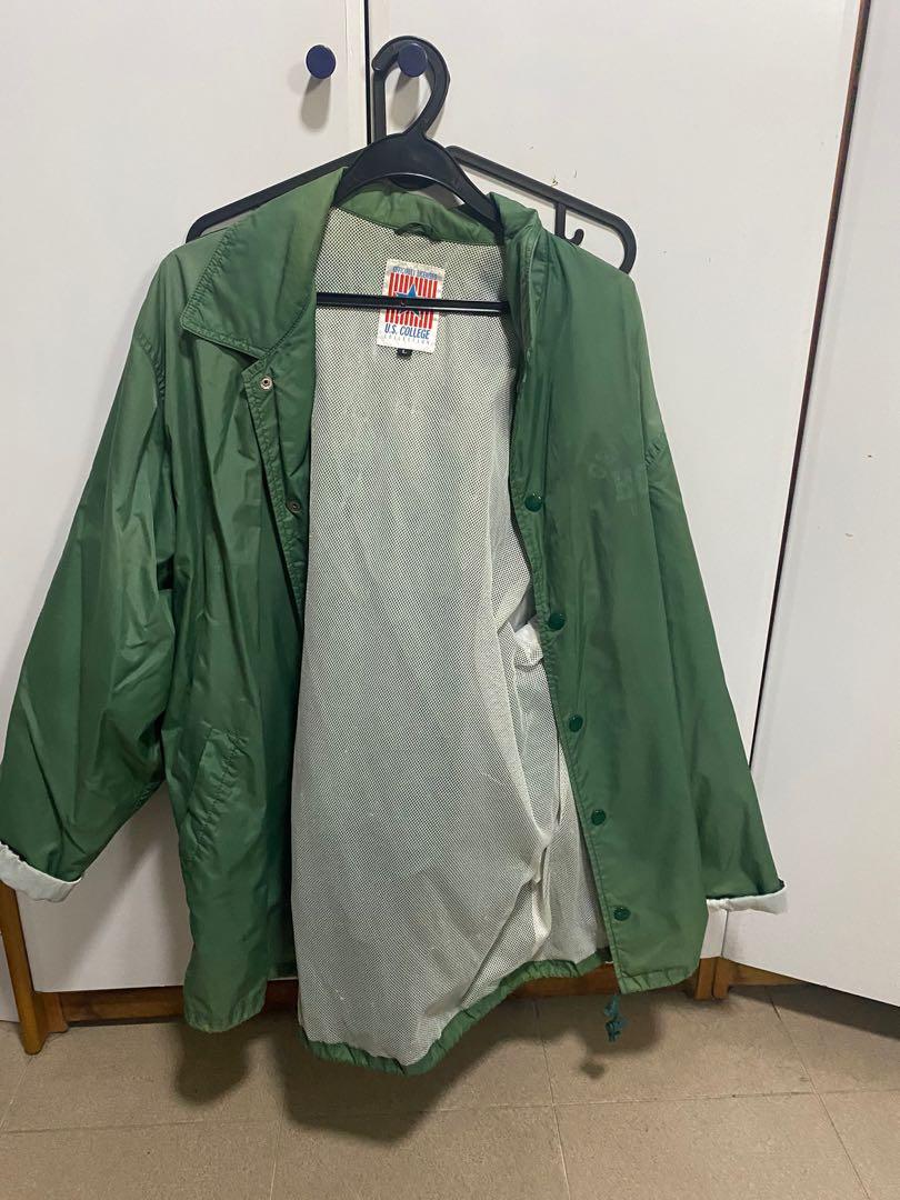 Green Coach Jacket, Men's Fashion, Coats, Jackets and Outerwear on ...