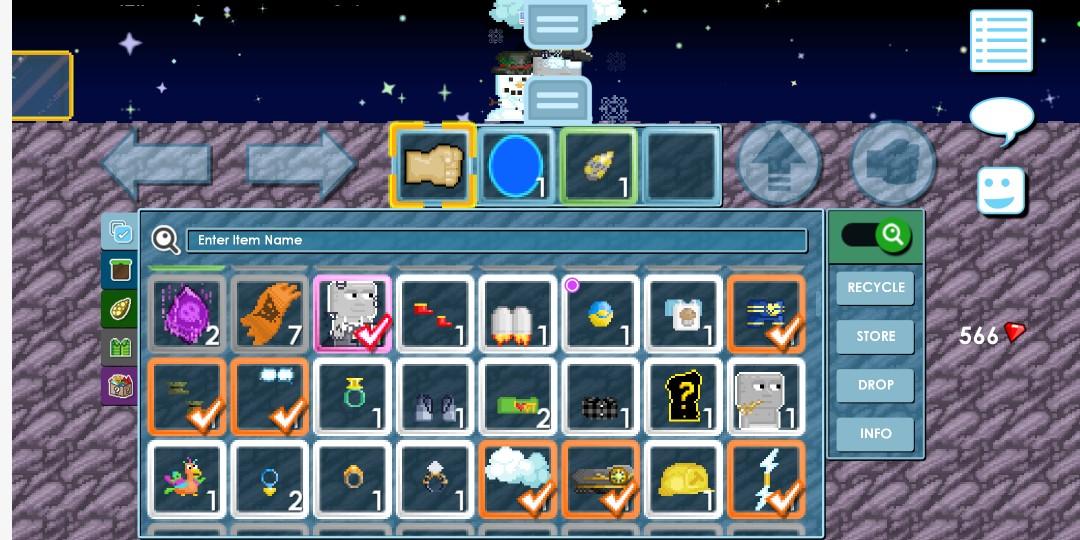 Growtopia Level 125/Focused Eyes/Zeus Account, Video Gaming, Gaming ...