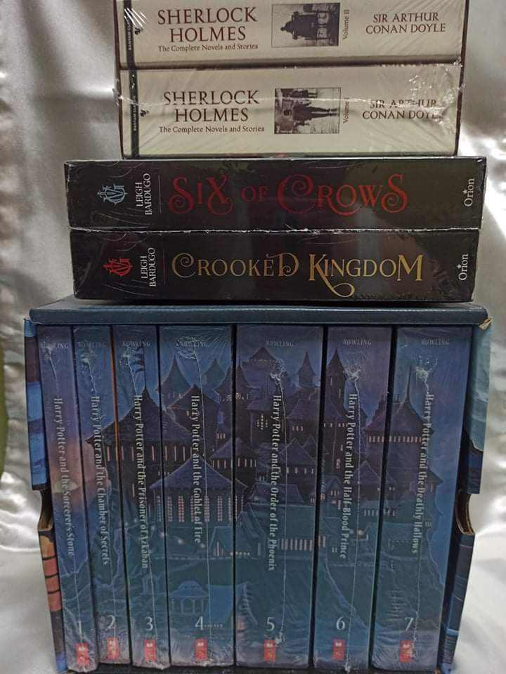 Harry Potter, Six of Crows, Sherlock Holmes, Hobbies & Toys, Books ...