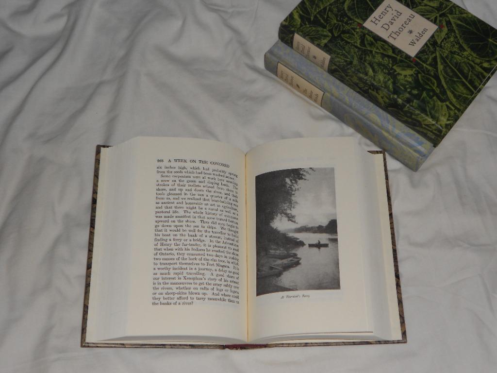 Henry David Thoreau Box Set (Hardbound; 3 Books), Hobbies & Toys, Books ...