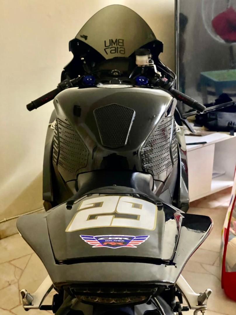 HONDA CBR1000RR RABBIT PIKACHU JAJAN BANYAK FREE COVERSET, Motorbikes ...