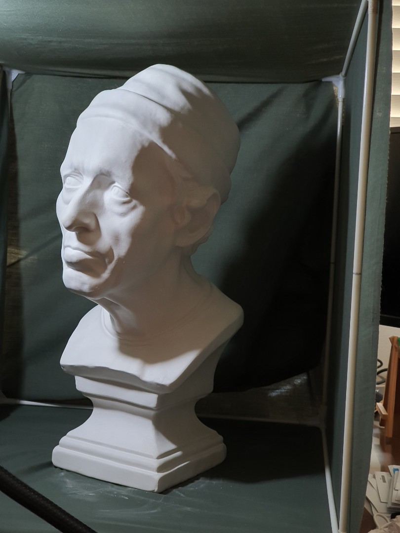 Hooded man plaster statue teaching aids, Hobbies & Toys, Stationery ...