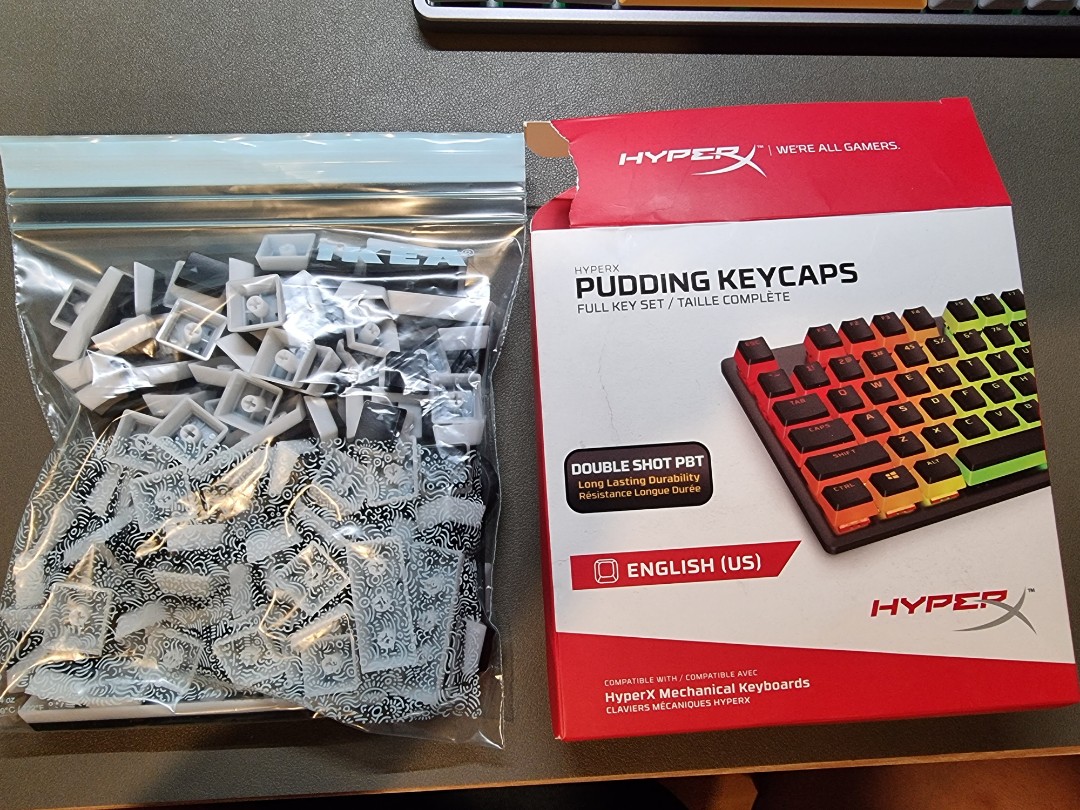 HyperX Pudding Keycaps, Computers & Tech, Parts & Accessories, Computer ...