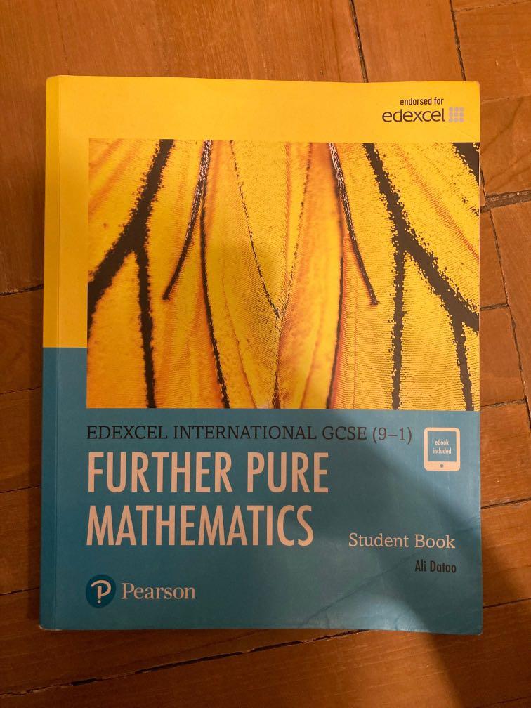 IGCSE Further Pure Mathematics textbook, 興趣及遊戲, 書本 & 文具, 教科書 - Carousell
