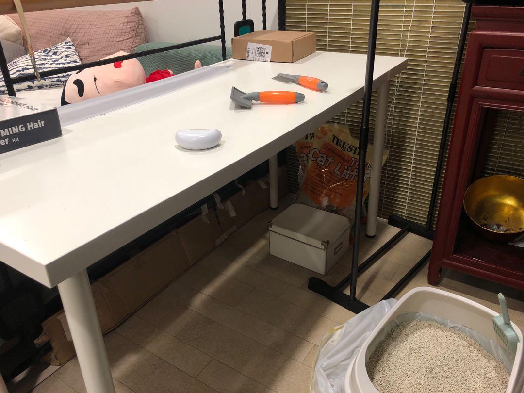 IKEA long table, Furniture & Home Living, Furniture, Tables & Sets on ...