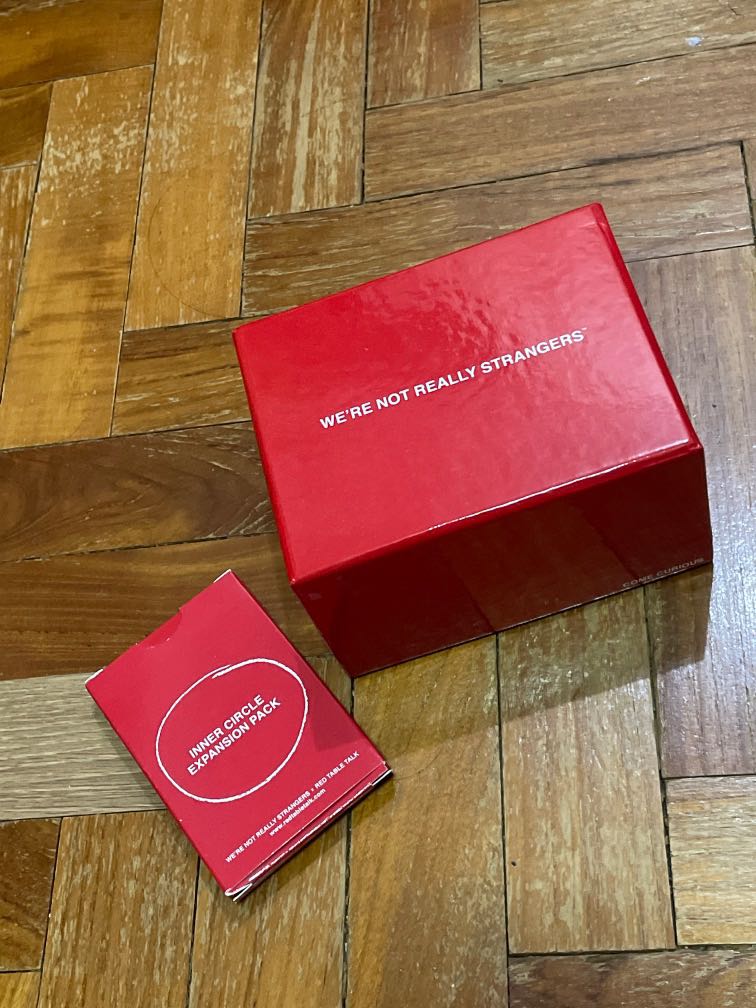 (In stock) We’re Not Really Strangers WNRS Card Game, Hobbies & Toys ...