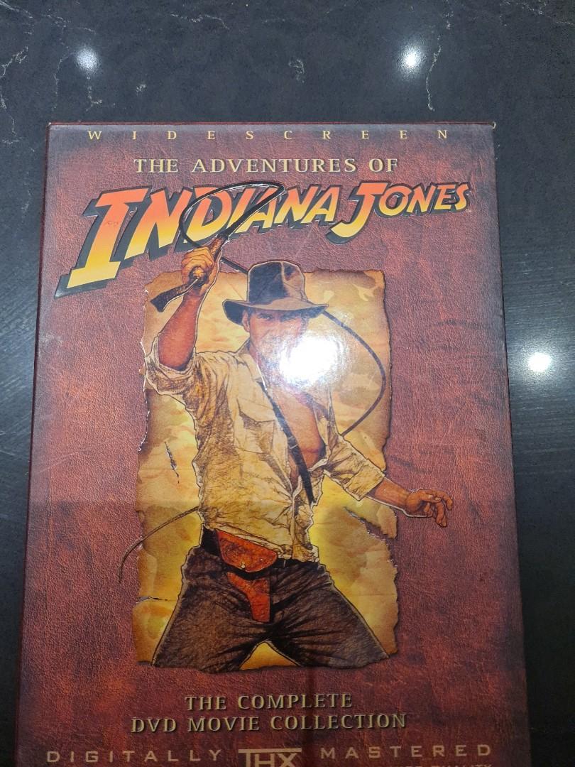 Indiana Jones Trilogy DVD set, Hobbies & Toys, Music & Media, CDs ...