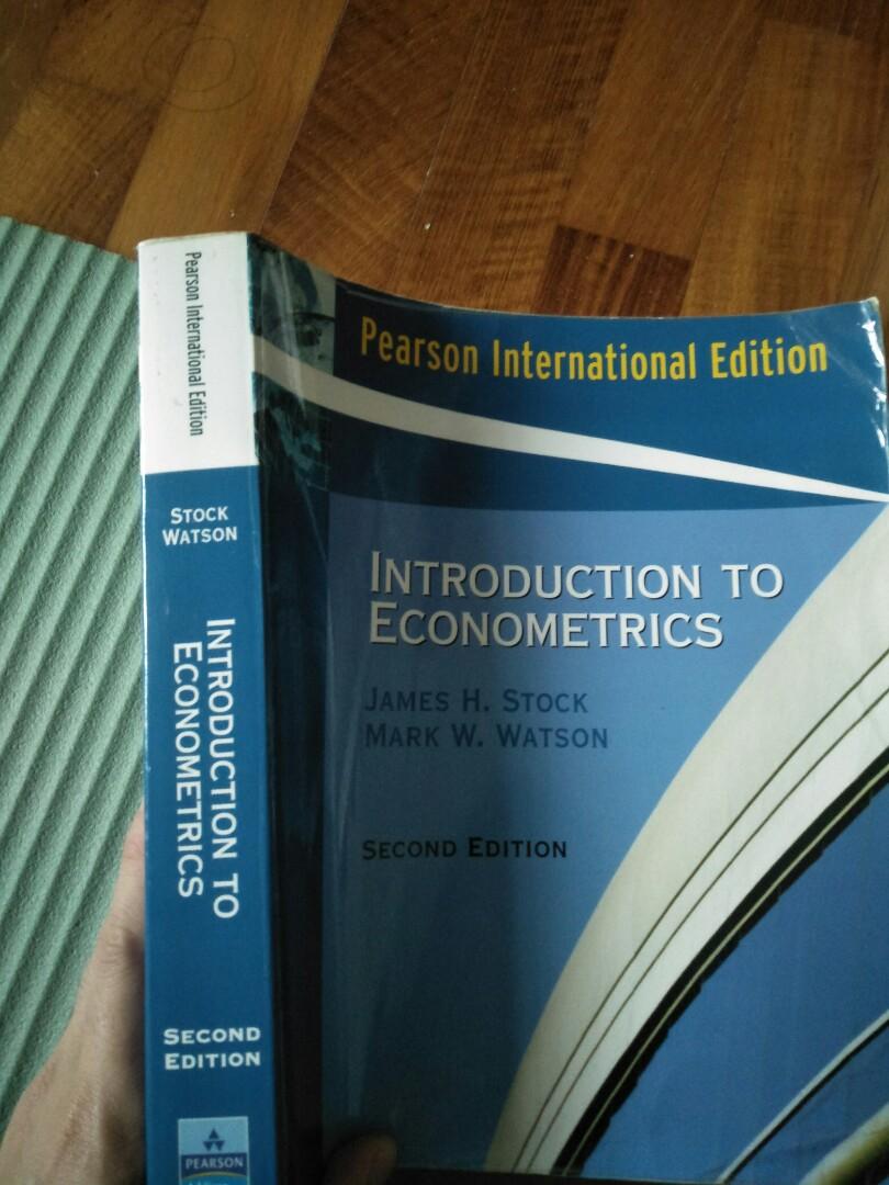 Introduction to Econometrics textbook, Hobbies & Toys, Books ...