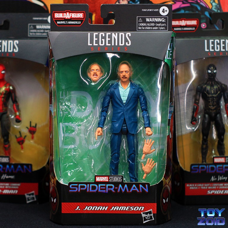 J. Jonah Jameson Marvel Legends Spider-Man No Way Home Wave 13 NO BAF ...