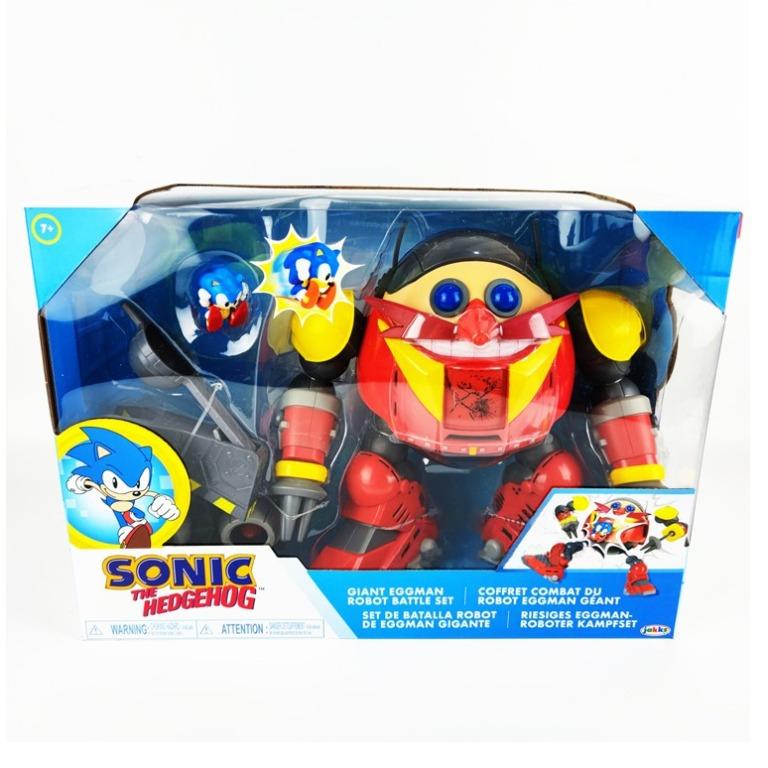 Jakks Giant Eggman Robot Battle Set With Catapult 30th Hobbies And Toys