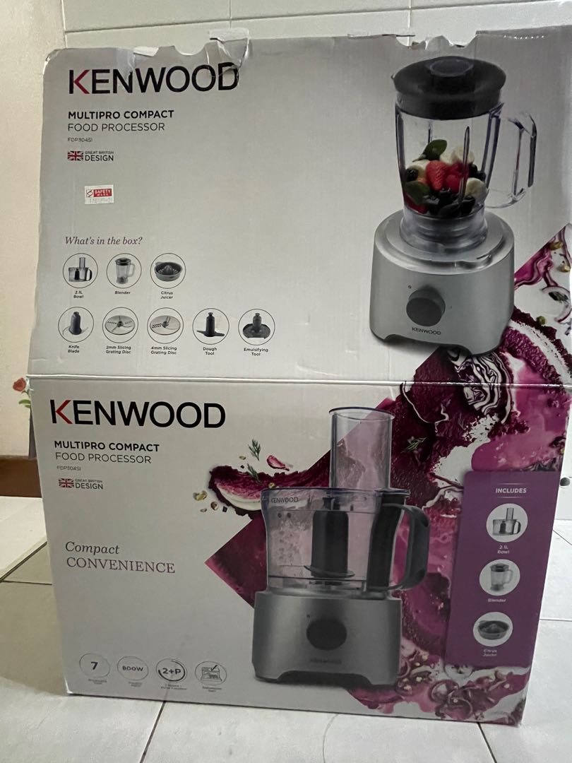 Kenwood Multi-Pro Food Processor 2.1 L, TV & Home Appliances, Kitchen ...