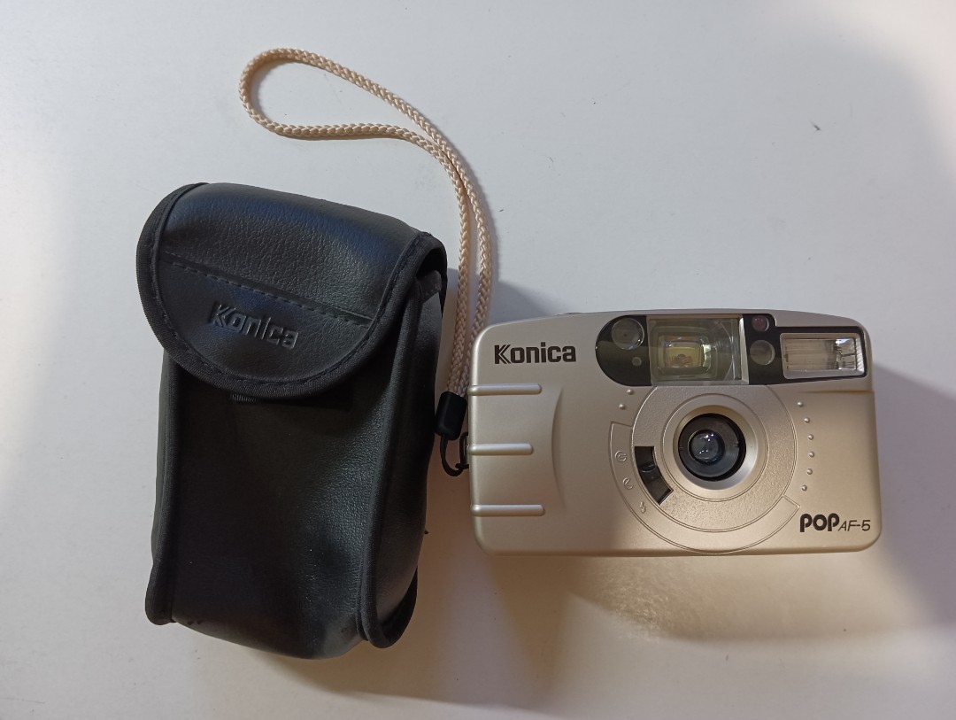 Konica Pop AF-5 Point and Shoot 35mm film camera, Photography, Cameras ...