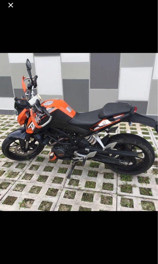 KTM Duke 200 w Custom Suspension & 25k Mileage, Motorcycles ...