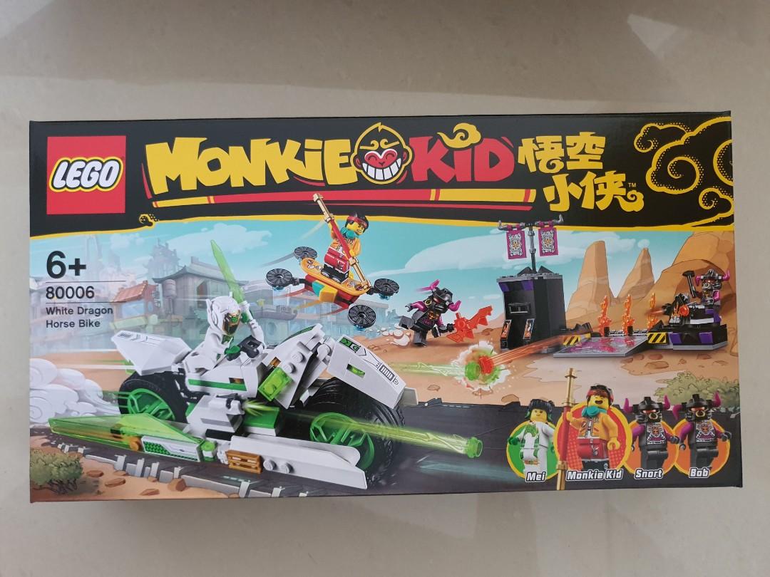 LEGO 80006 White Dragon Horse Bike, Hobbies & Toys, Toys & Games on ...