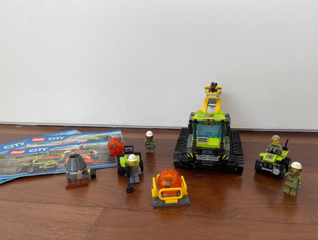 LEGO City Volcano Explorer Set, Hobbies & Toys, Toys & Games on Carousell