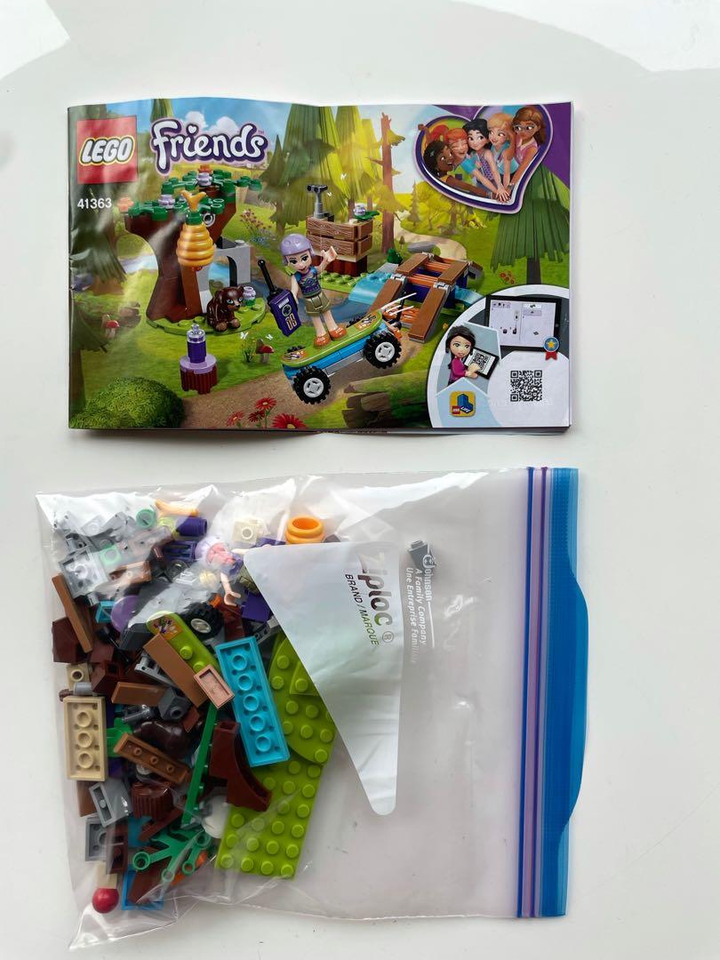 Lego Friends Forest Adventure Set 41363, Hobbies & Toys, Toys & Games ...