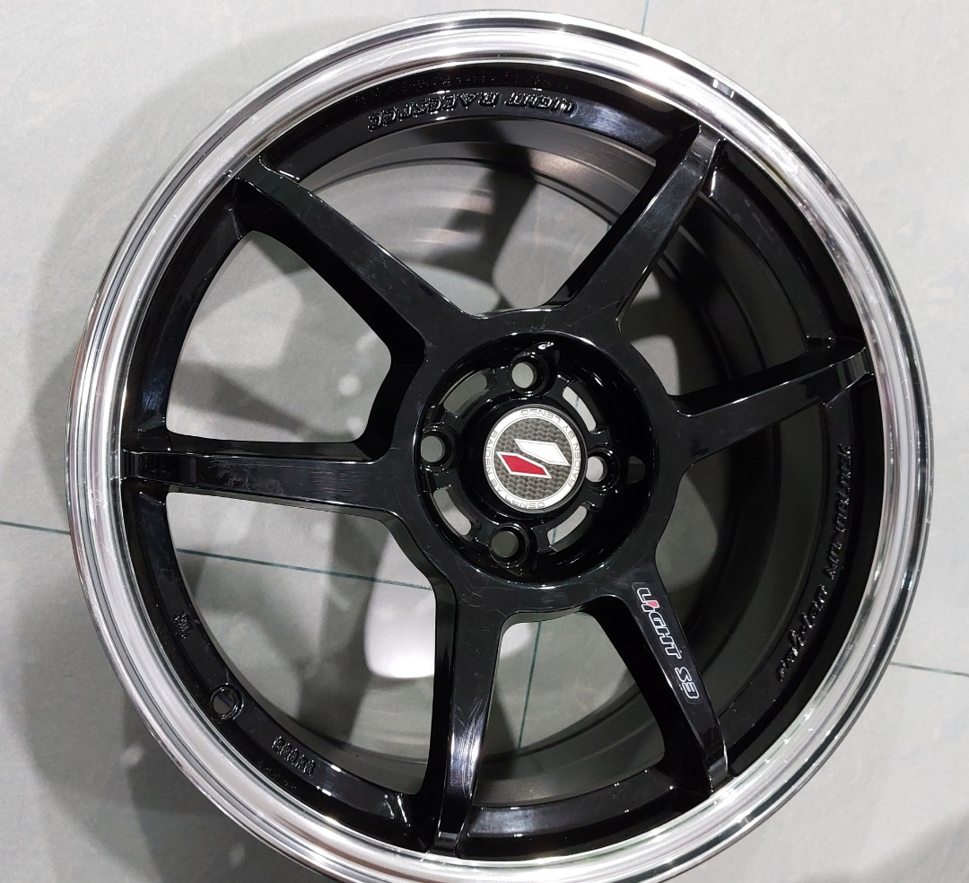 Lenso wheel 17inch, Car Accessories, Tyres & Rims on Carousell