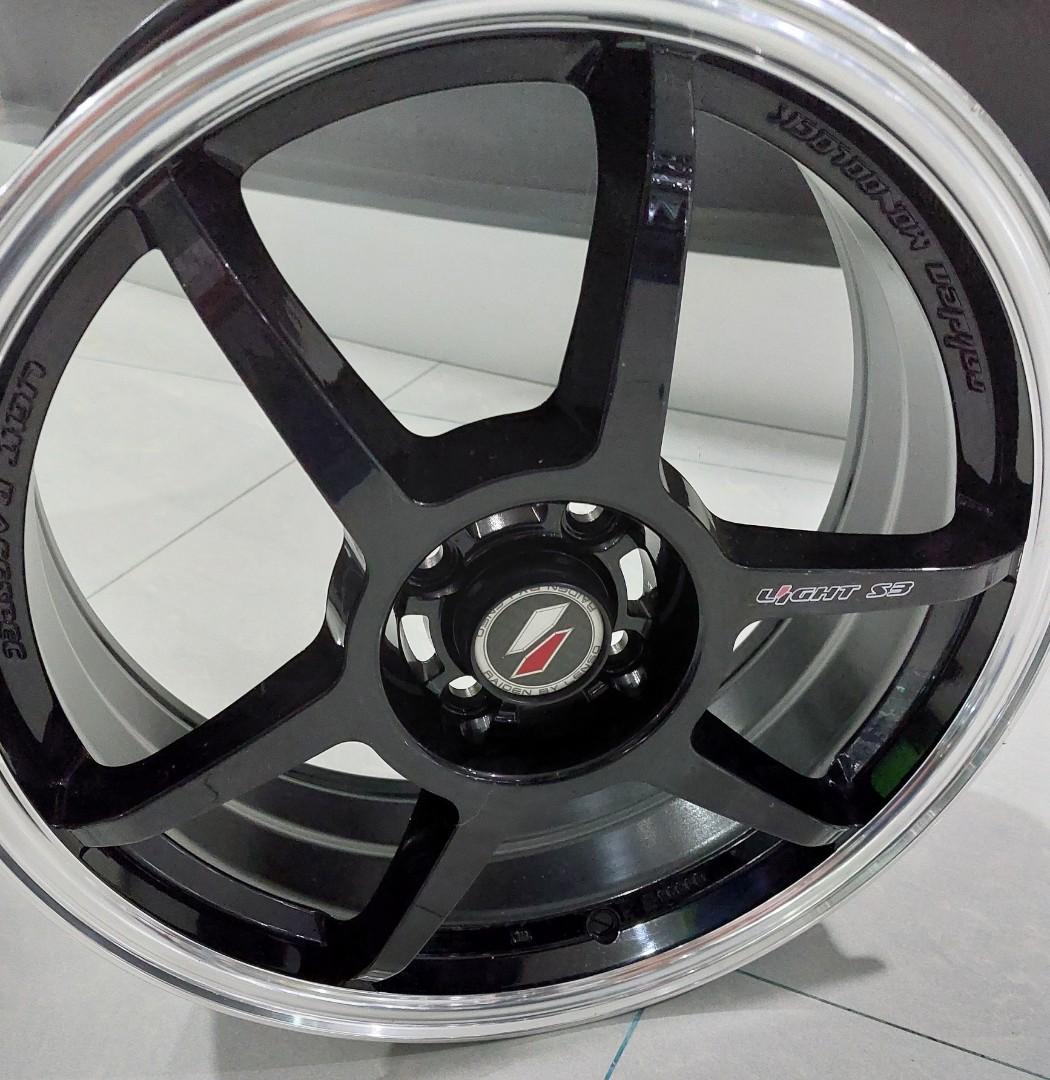 Lenso wheel 17inch, Car Accessories, Tyres & Rims on Carousell