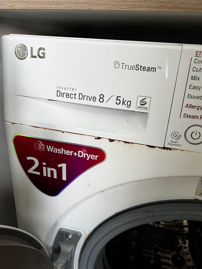 LG Wash+Dry Front Load, TV & Home Appliances, Washing Machines and ...