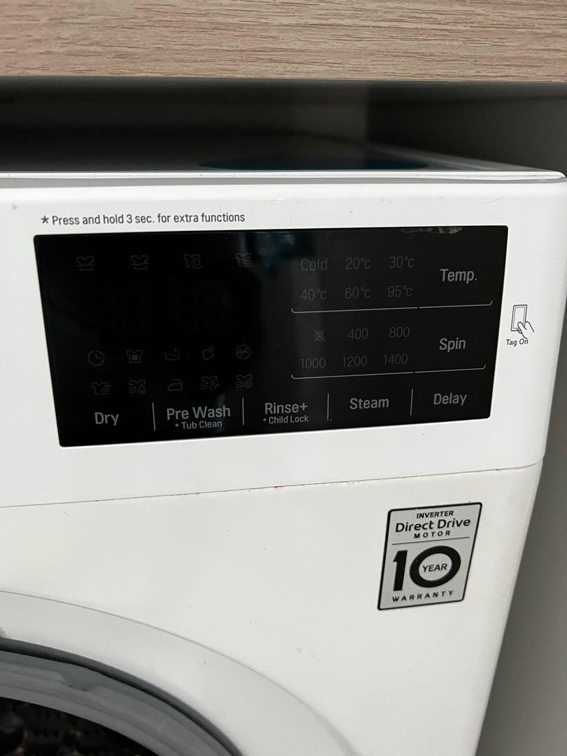 LG Wash+Dry Front Load, TV & Home Appliances, Washing Machines and ...