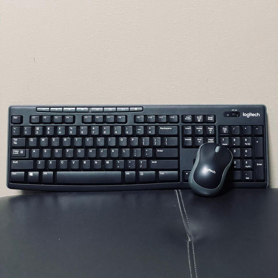 Logitec Wireless Keyboard And Mouse Computers And Tech Parts And Accessories Computer Keyboard On