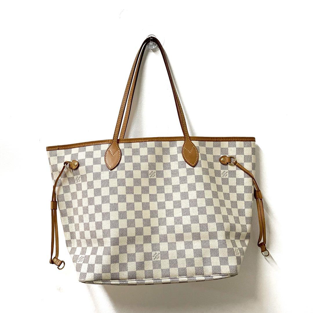Louis Vuitton Neverfull Azur MM, Luxury, Bags & Wallets on Carousell