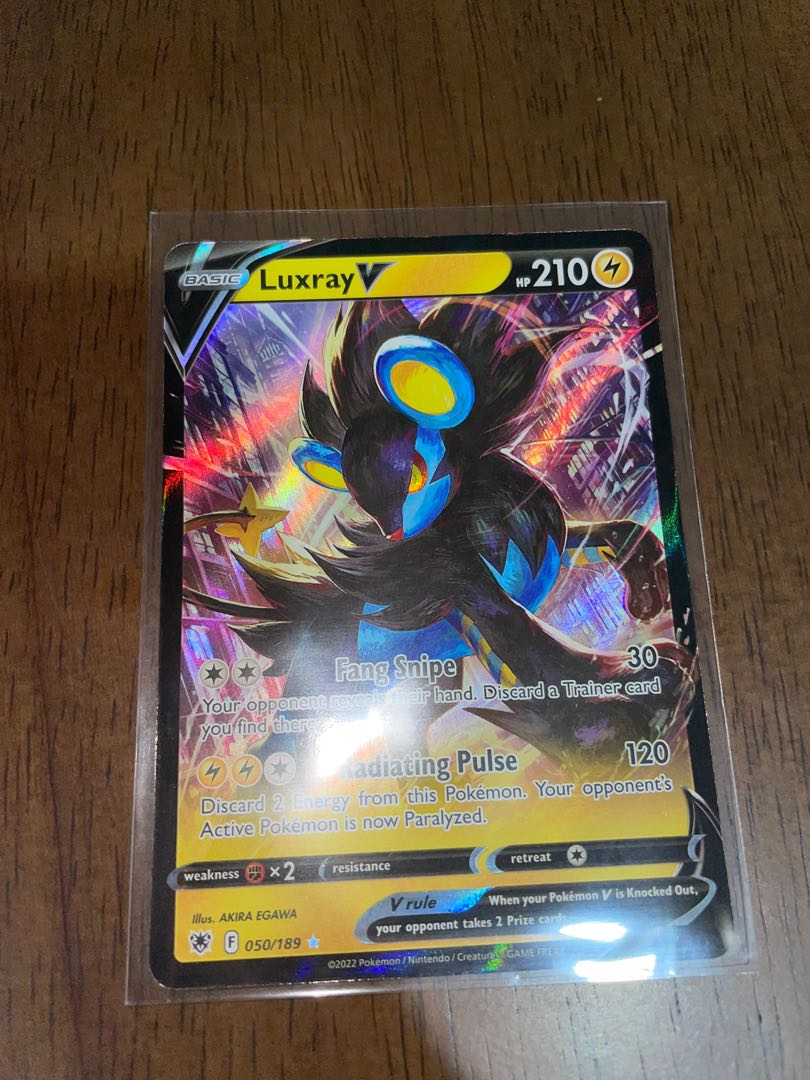 Luxray V Astral Radiance #050, Hobbies & Toys, Memorabilia ...