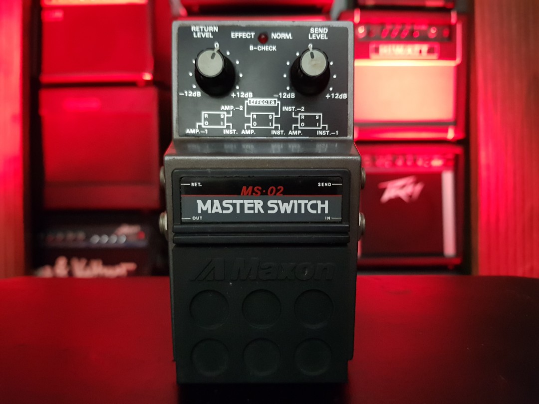 Maxon Master Switch MS-02 (Used), Hobbies & Toys, Music & Media, Musical Instruments on Carousell