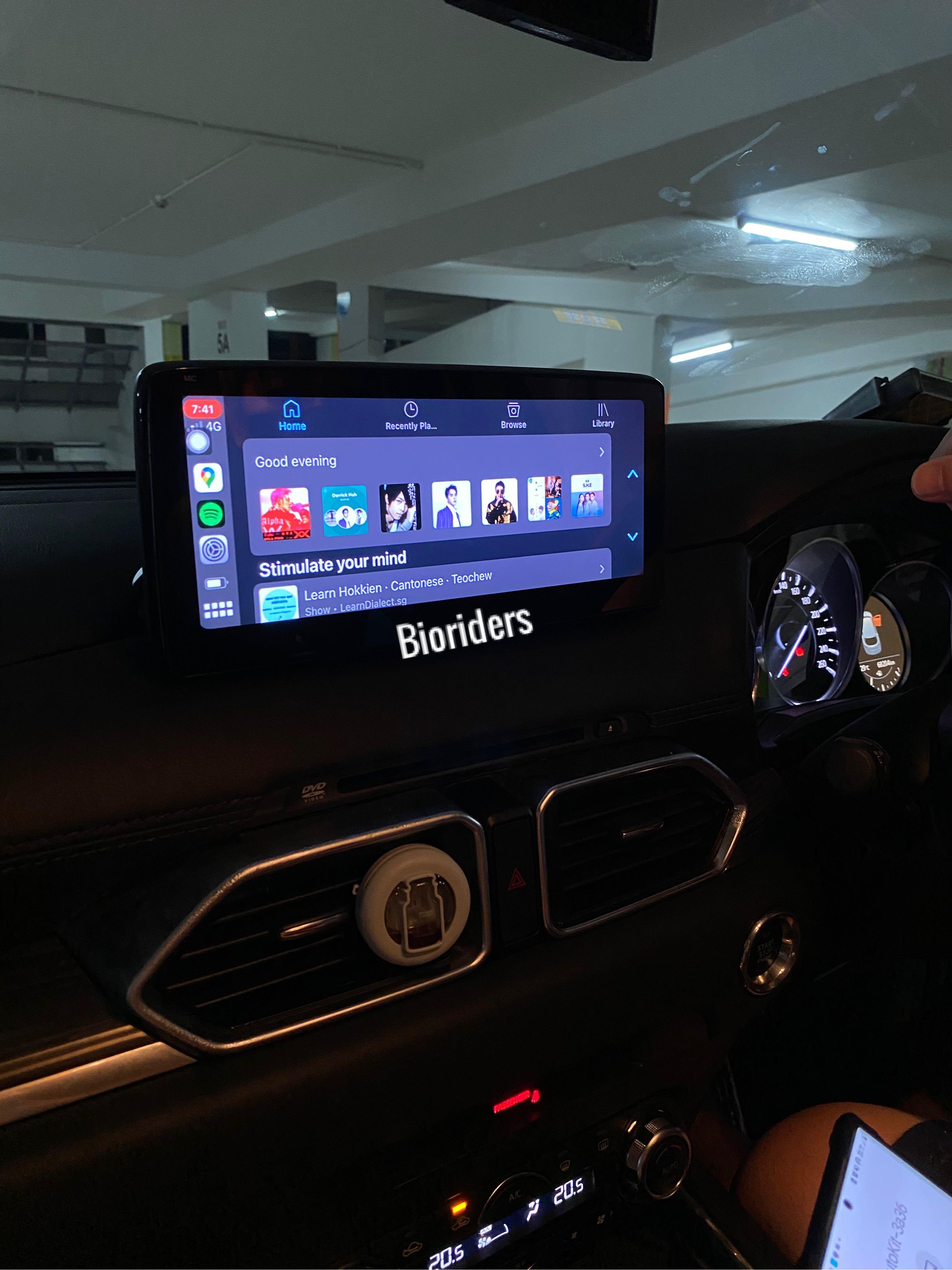 Mazda Android player 10 4G SIM card player radio stereo audio GPS 10.25 ...