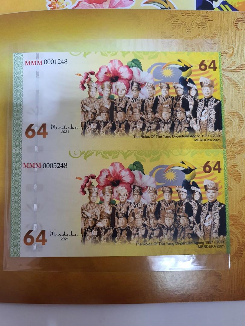 *Merdeka 64 *Un-Cut Bankbotes!!!, Hobbies & Toys, Memorabilia ...