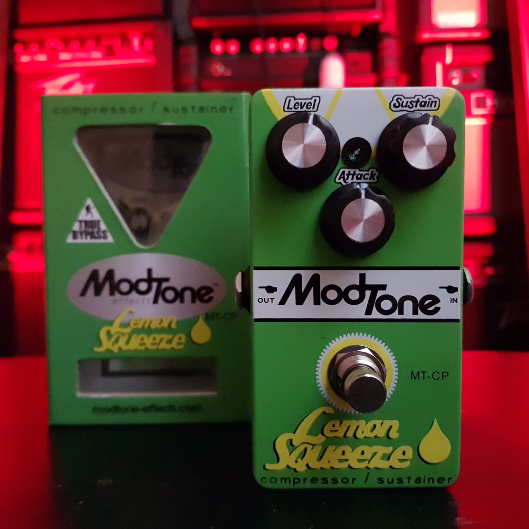 Modtone Lemon Squeeze Compressor (Used), Hobbies & Toys, Music & Media ...