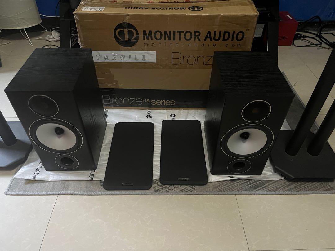 MONITOR AUDIO SPEAKER BX2 with Stand, Audio, Soundbars, Speakers ...