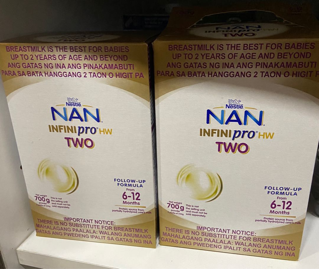 Nan Infinipro HW Two Formula Milk, Babies & Kids, Nursing & Feeding ...