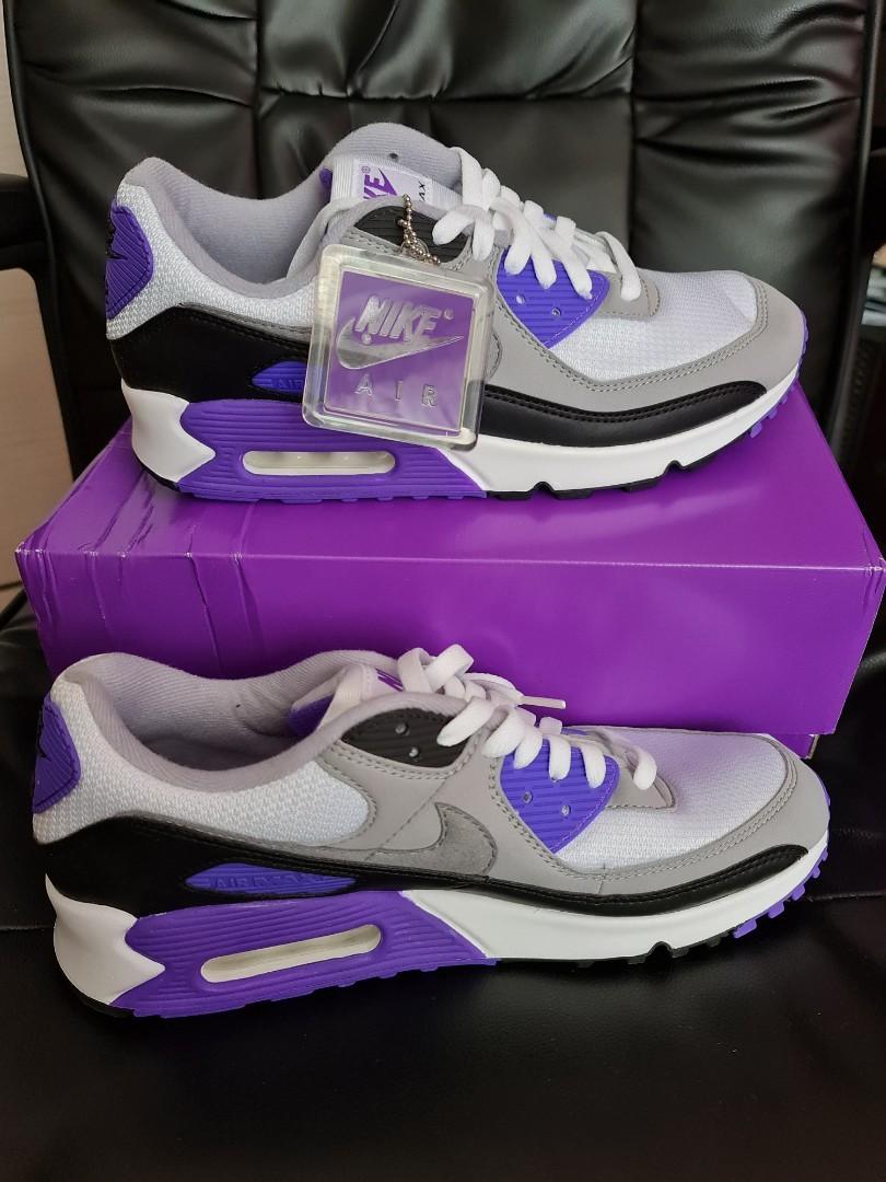 Nike Air max 90 Purple, Men's Fashion, Footwear, Sneakers on Carousell