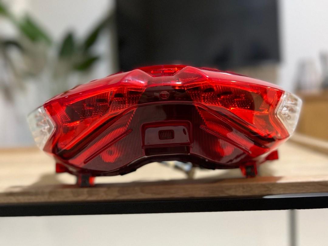 Nmax V2 STOCK Tail light, Motorcycles, Motorcycle Accessories on Carousell