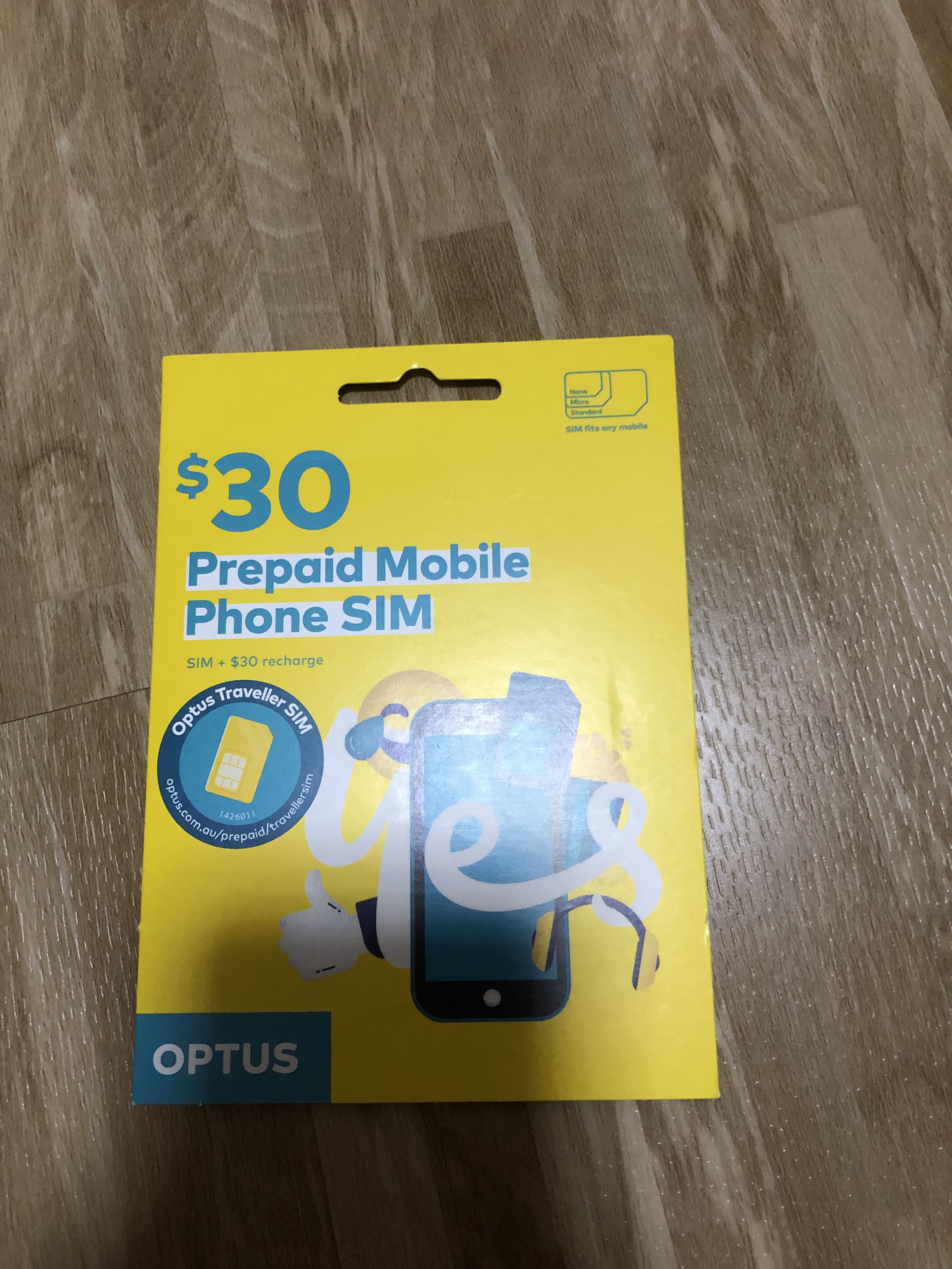 Optus SIM card, Mobile Phones & Gadgets, Mobile & Gadget Accessories ...
