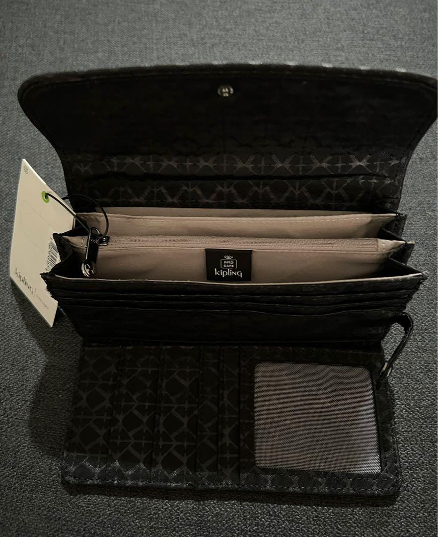 Original Kipling Moneyland Wallet (Signature Embossed), Women's Fashion ...