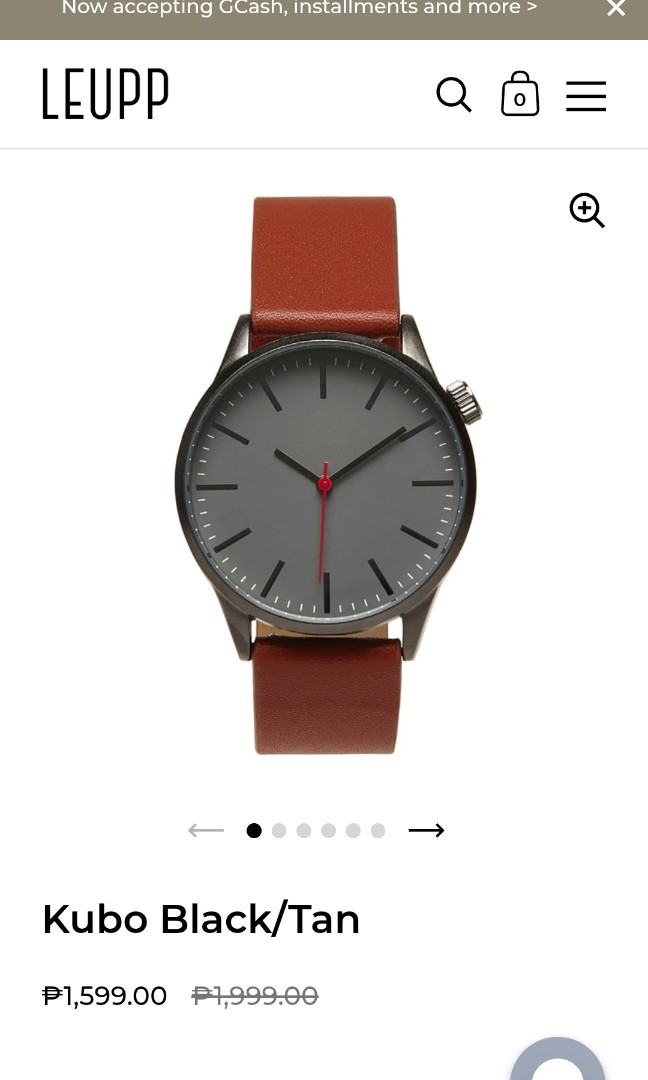 Original Leupp Watch Kubo Unisex, Men's Fashion, Watches & Accessories ...