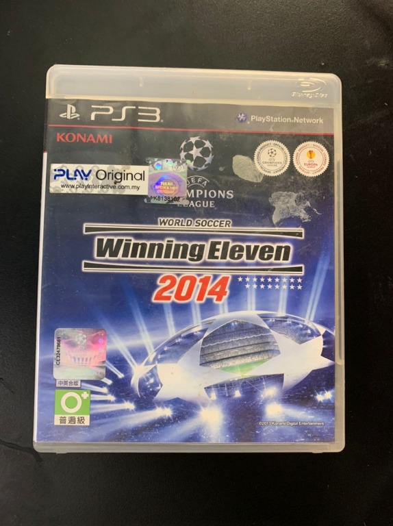 Original PS3 Winning Eleven 2014, Video Gaming, Video Game Consoles ...