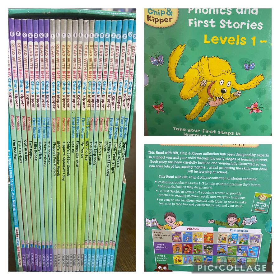 Oxford Reading Tree Phonics book set, 興趣及遊戲, 書本 & 文具, 小說 & 故事書 - Carousell